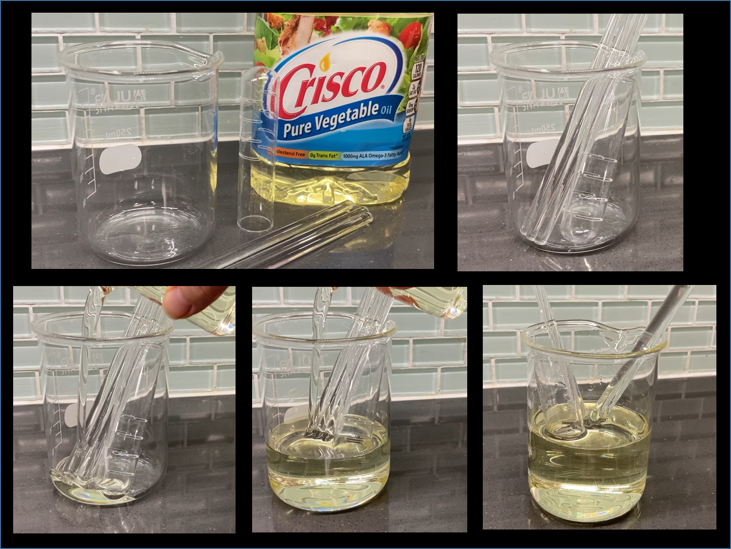 Evanesco – Vanish Glass Objects in Oil by Refractive Index – Science ...
